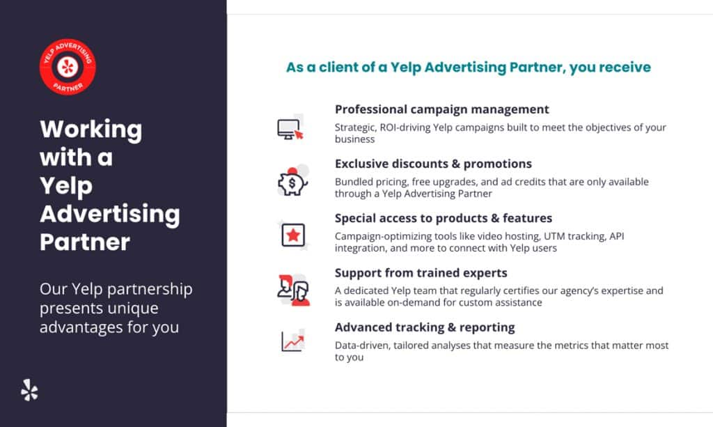 Five Reasons Why You Should Work with Yelp Advertising Partners